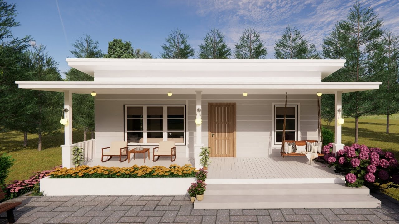 The most beautiful design ideas of small houses in the countryside with ...