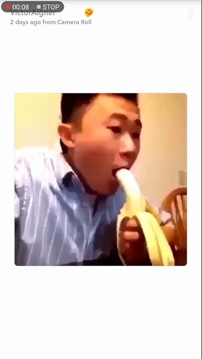 Girl Deep Throats Banana And Chinese Man Tries To Out Beat Her Meme Youtube