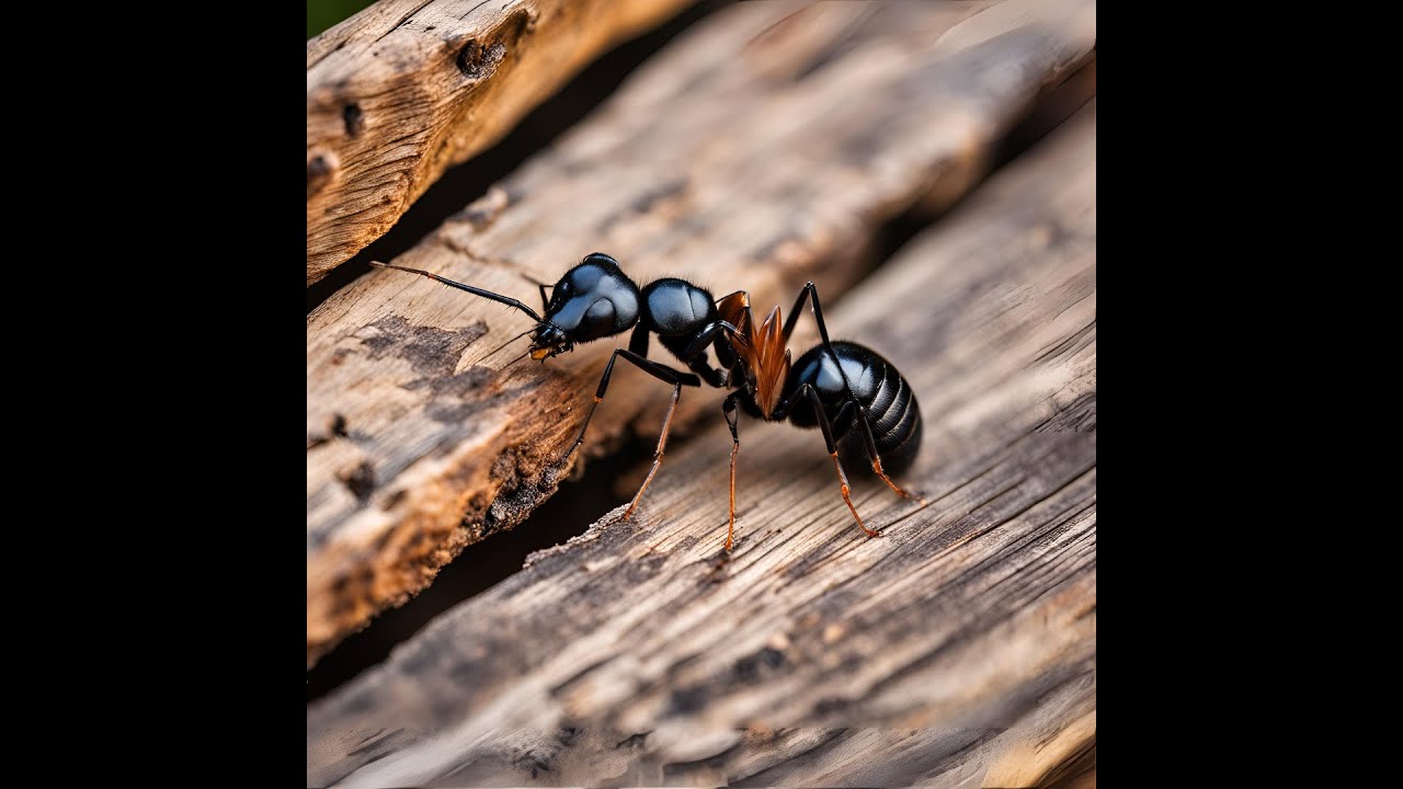 Ants vs. Chicken Bones: A Tiny Feast in Macro! - YouTube