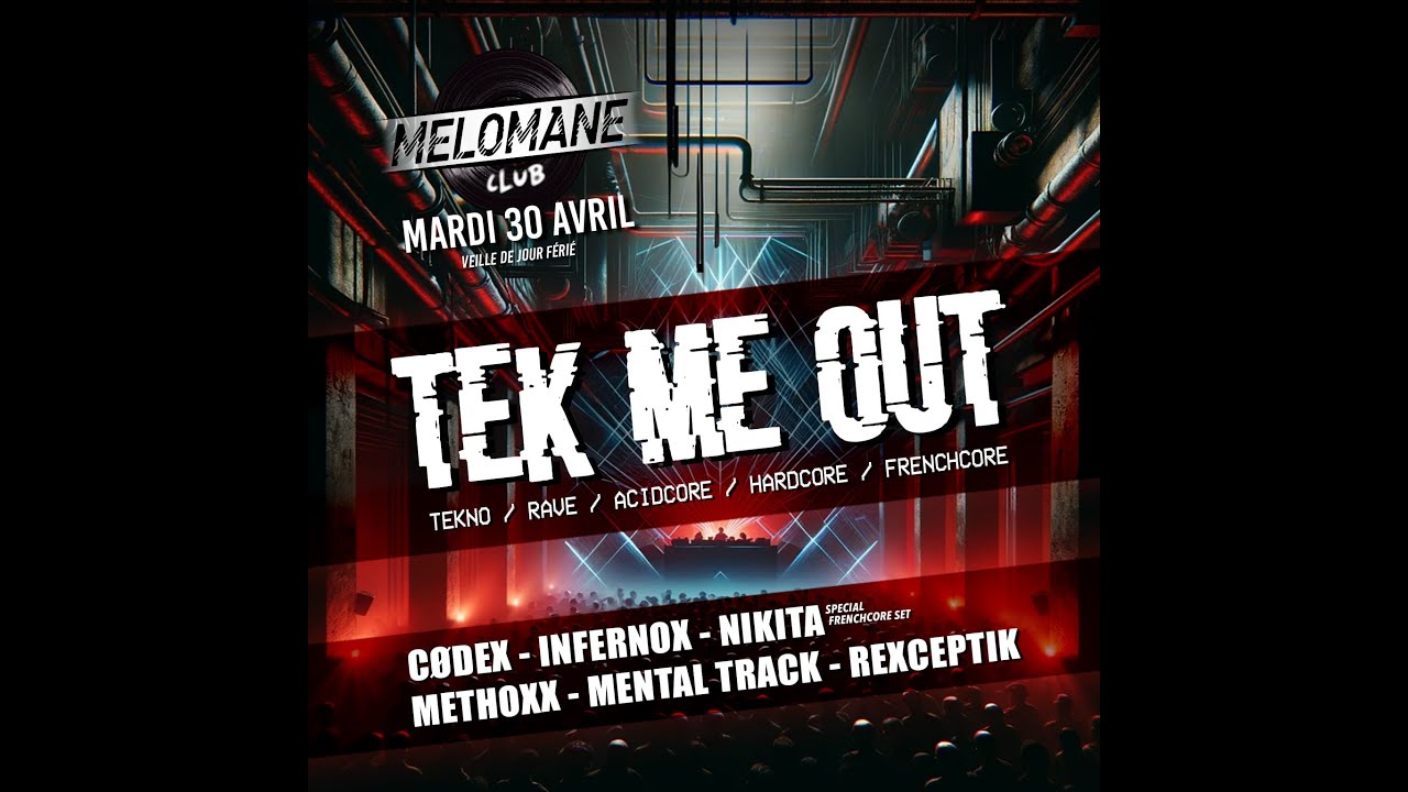 INFERNOX @ TEK ME OUT - MELOMANE - 30 04 2024 cs - YouTube