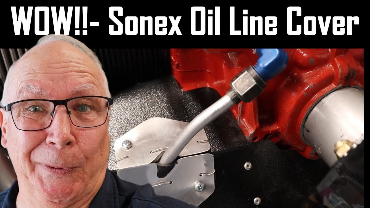 SONEX AeroVee Turbo- Oil Line Cover for Cooling Baffling - YouTube