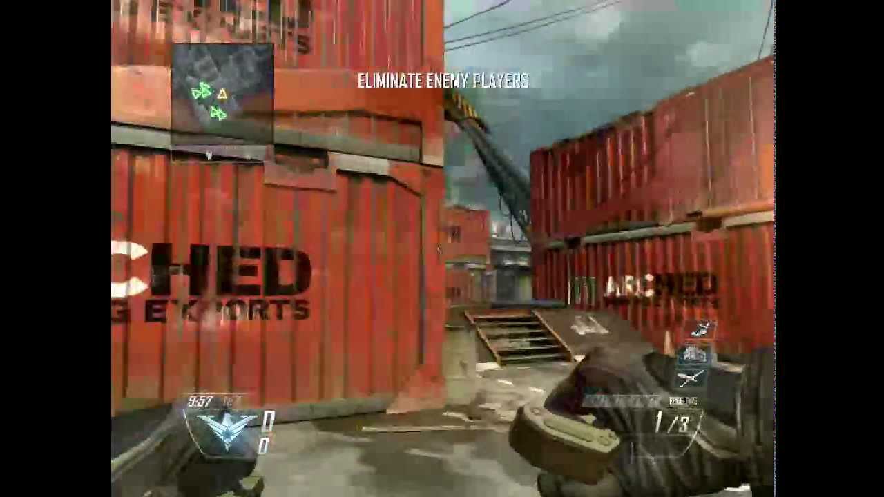 Across the map Combat Axe Cargo BO2 - YouTube