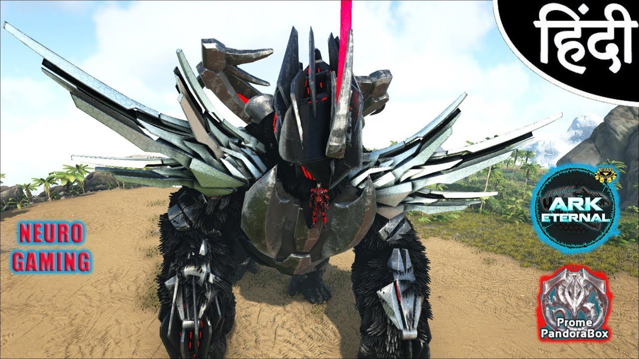 ARK | Prome Mod | The Volcano Map | Day 4 | Taming And Fighting Start ...