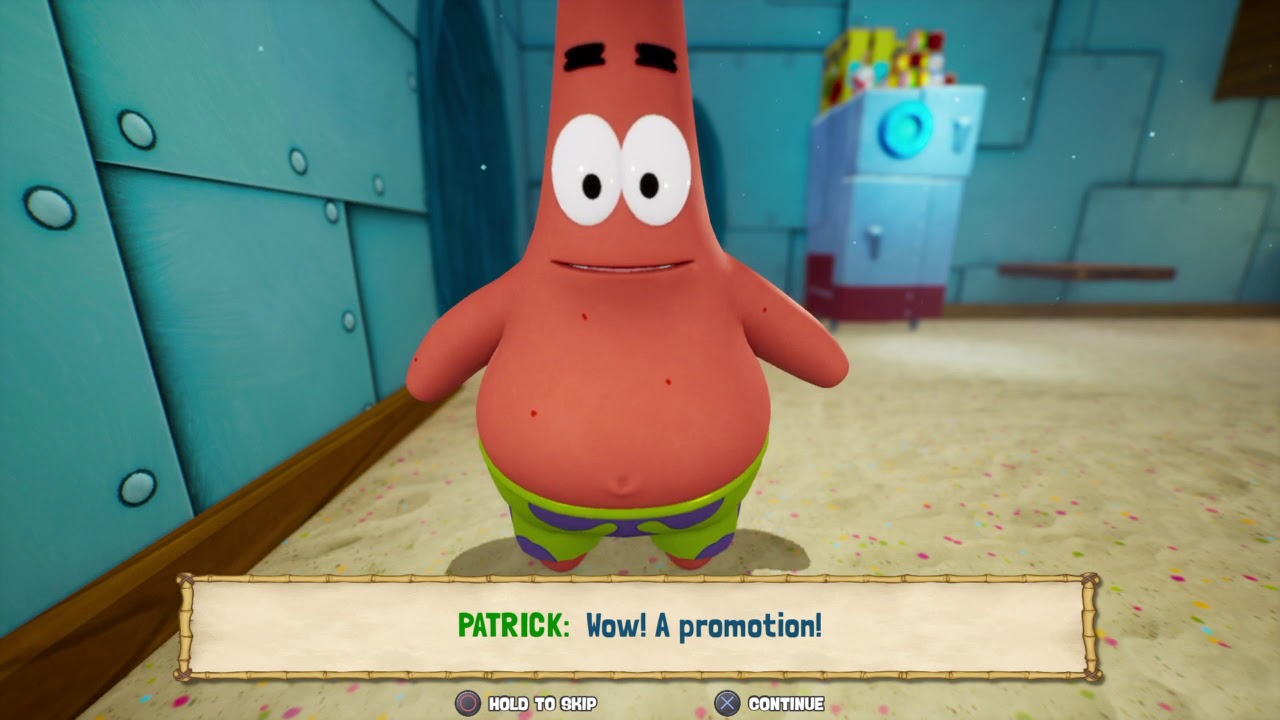 BFBB Rehydrated Patrick Dialogue Glitch - YouTube