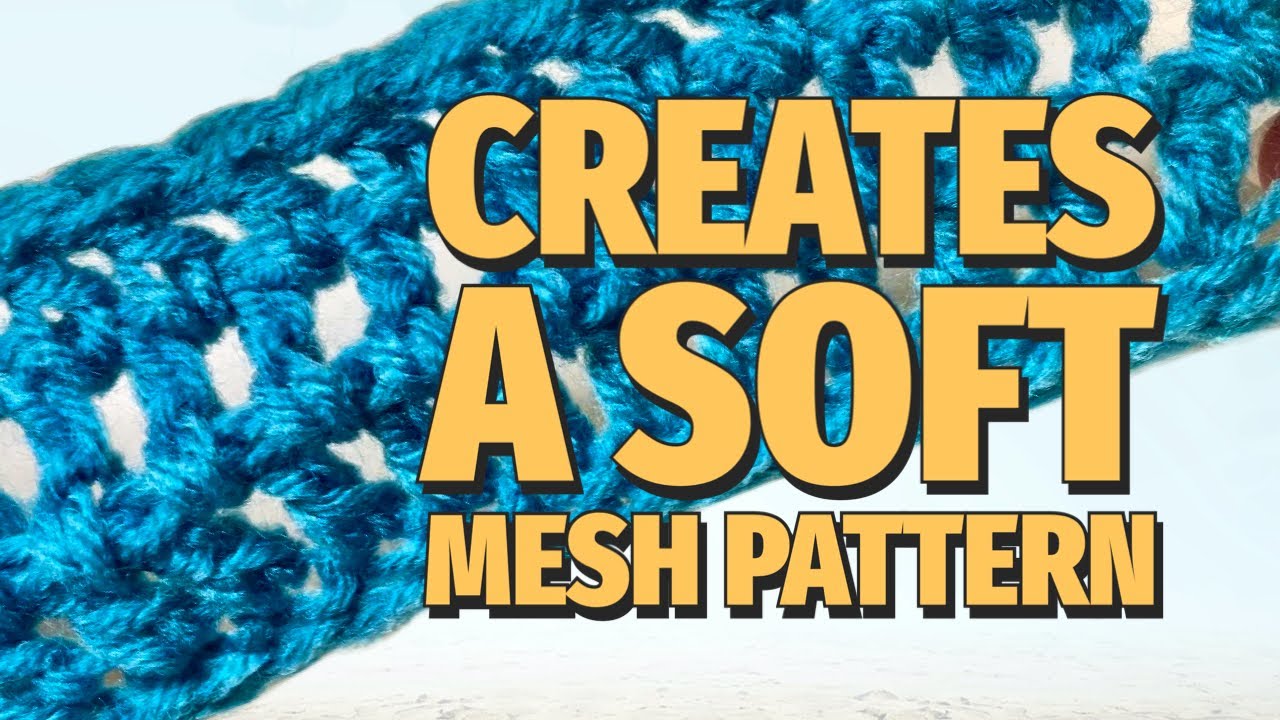 Variations Around Basic Crochet Stitches - YouTube