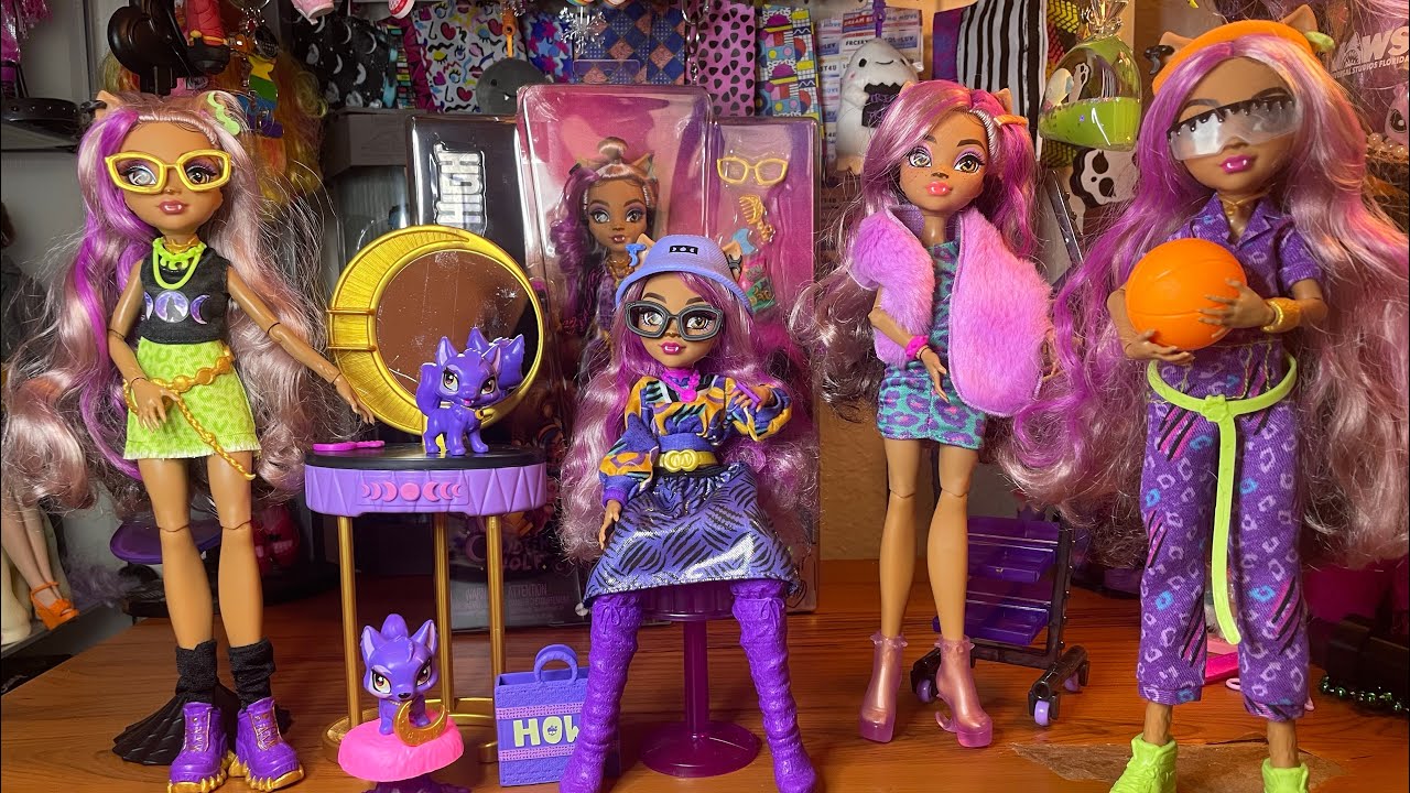 Clawdeen back back again! Clawdeen wolf studio unboxing and review ...