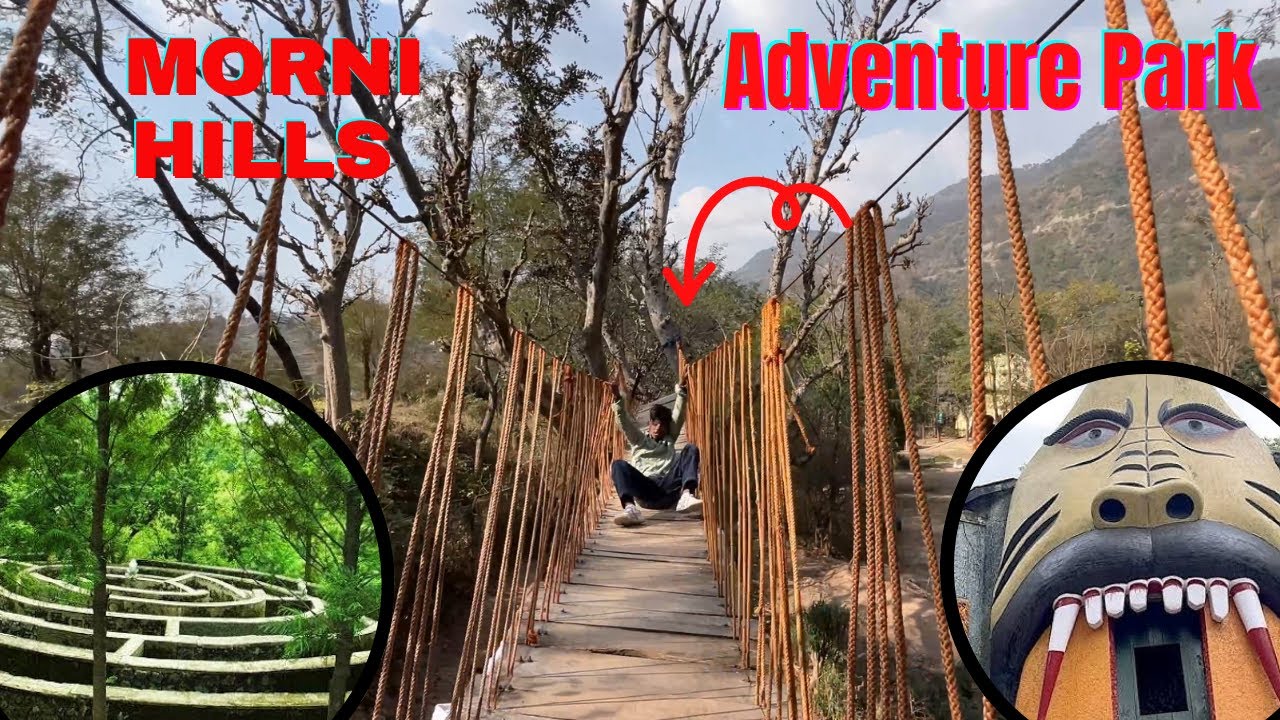 Adventure Park Morni Hills 2024 ⛰️|| aaj to baach gaye 😧#mornihills # ...