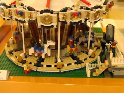 the lego store in columbus - YouTube