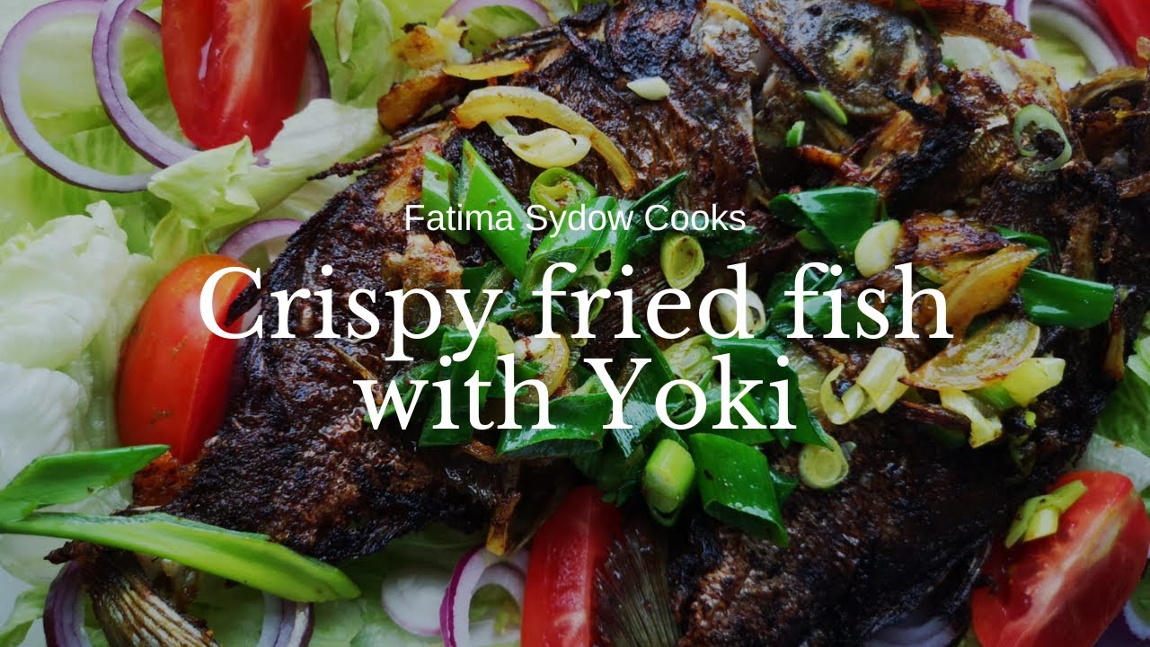 CRISPY FISH FRY WITH YOKI 😁🐟 - YouTube