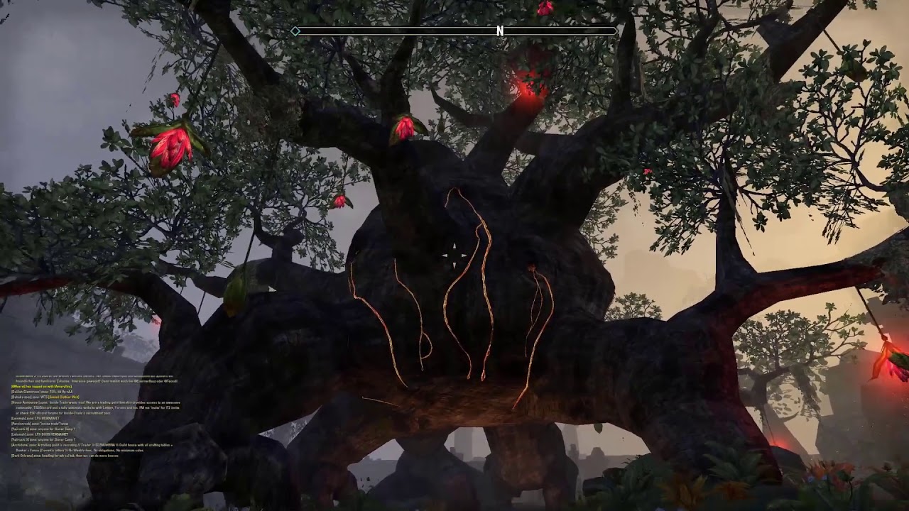 ASMR Elder Scrolls Online - More big trees and a swamp tour - YouTube