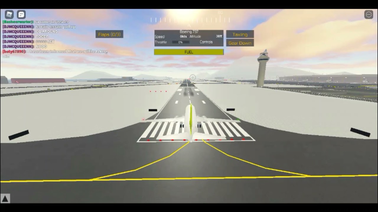 Runway Breakup - AIRES flight 8250 crash animation in PTFS - YouTube