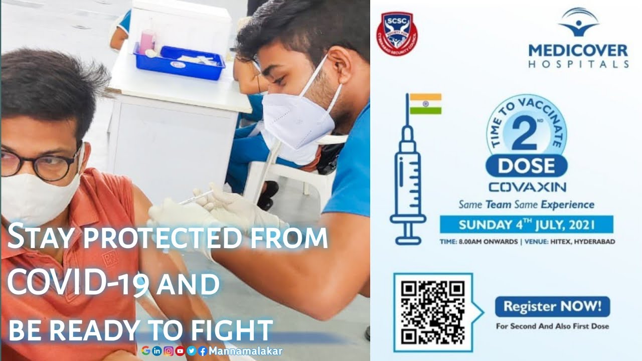 India's biggest vaccination drive in our medicover hospital Hyderabad ...