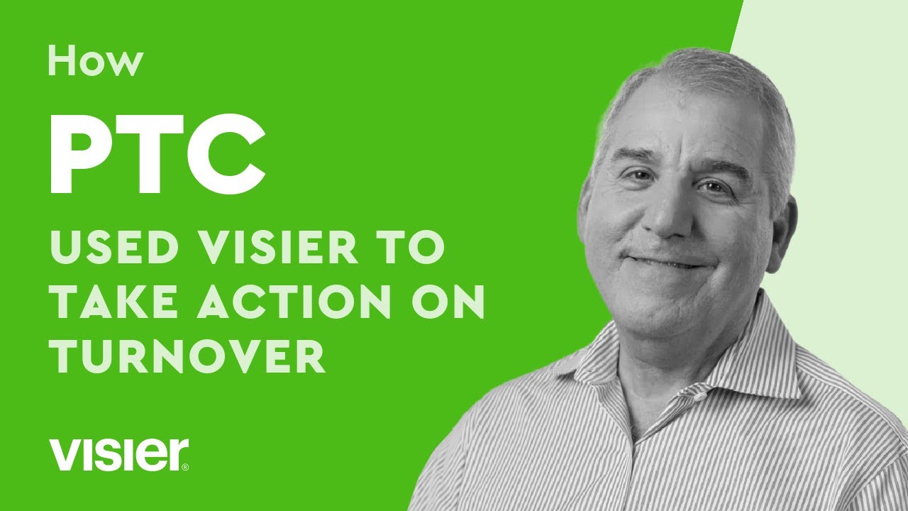 PTC uses Visier's drivers analysis to take action on turnover - YouTube