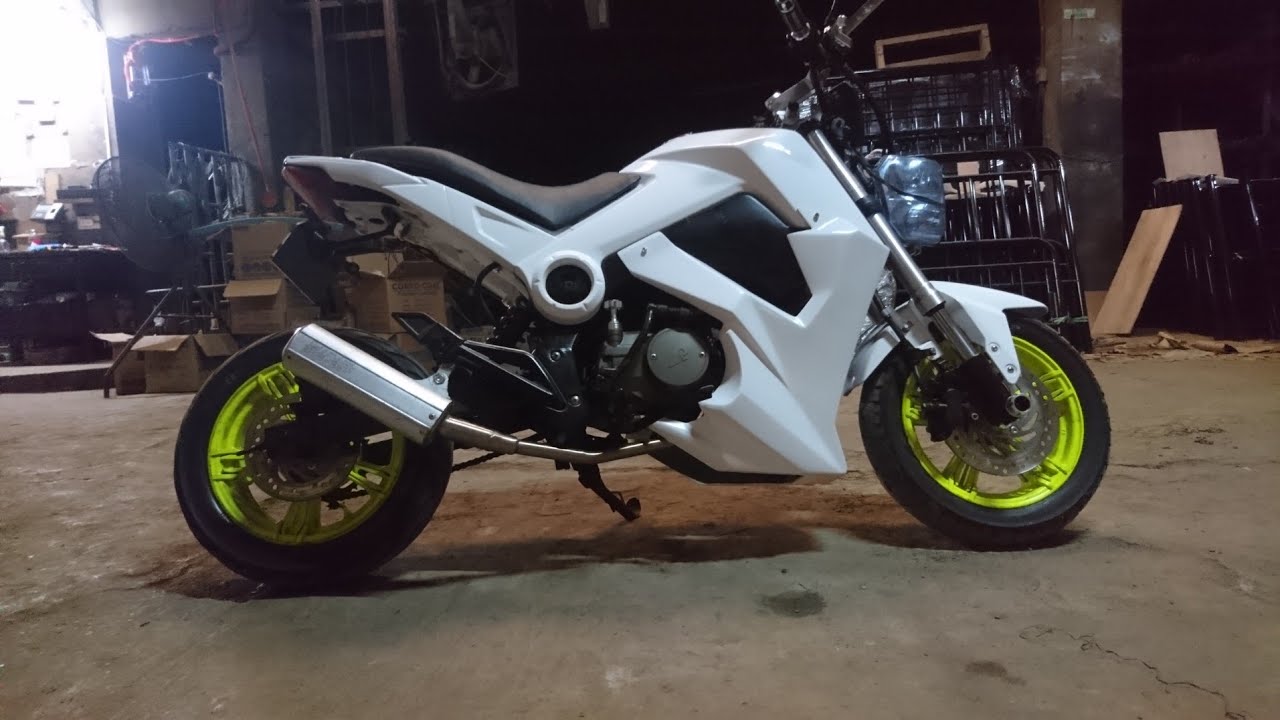 Korak restoration/big bike inspired - YouTube