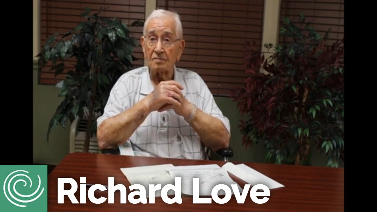 Veteran's Voices: Richard Love – WWII, Army Airforce - YouTube