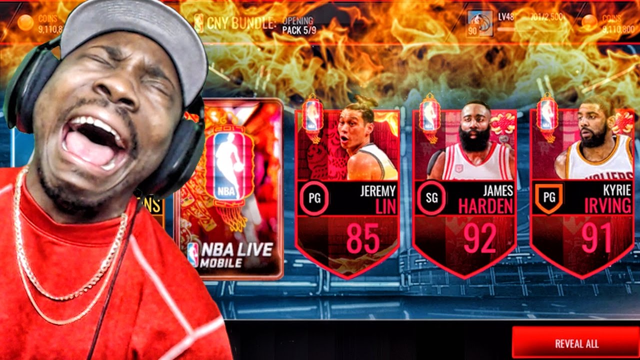 CHINESE NEW YEAR PACK OPENING & NEW SETS! NBA Live Mobile 16 Gameplay ...