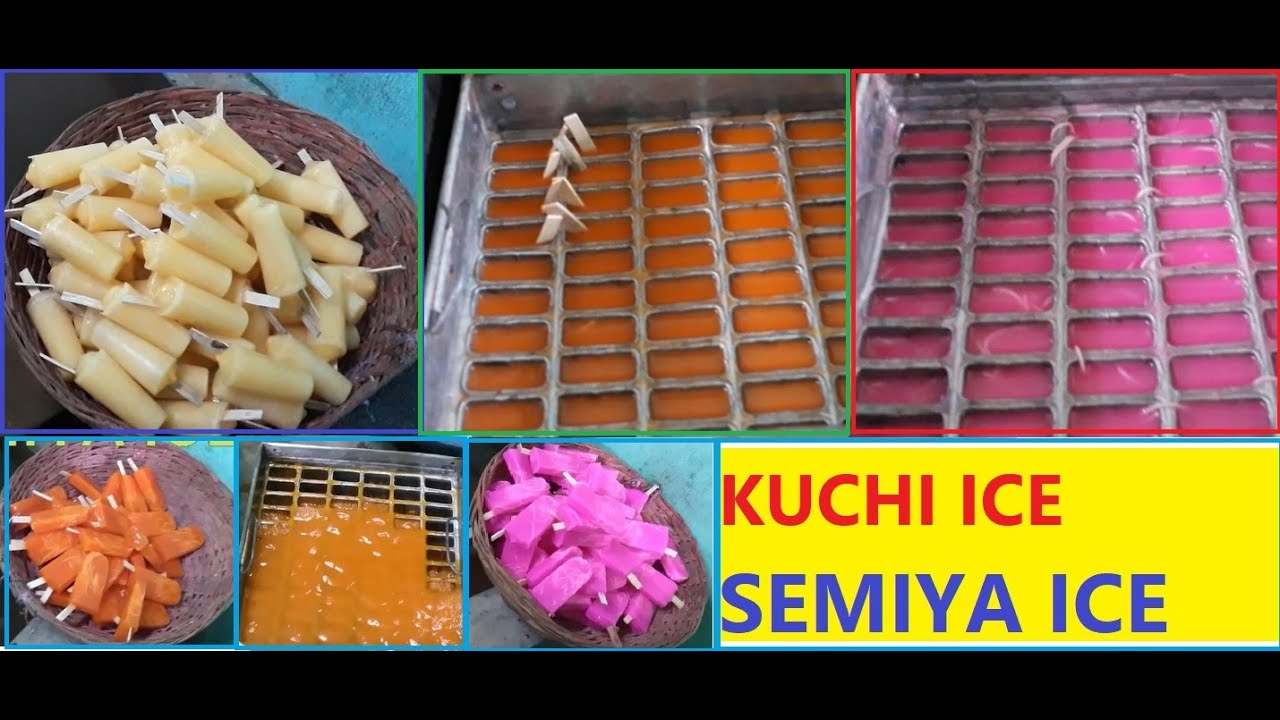 Village Kuchi Ice||Semiya Ice||Semiya Orange Kuchi Ice||Semiya Grapes ...