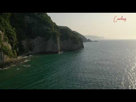 Bartın güzelcehisar lav sütunları