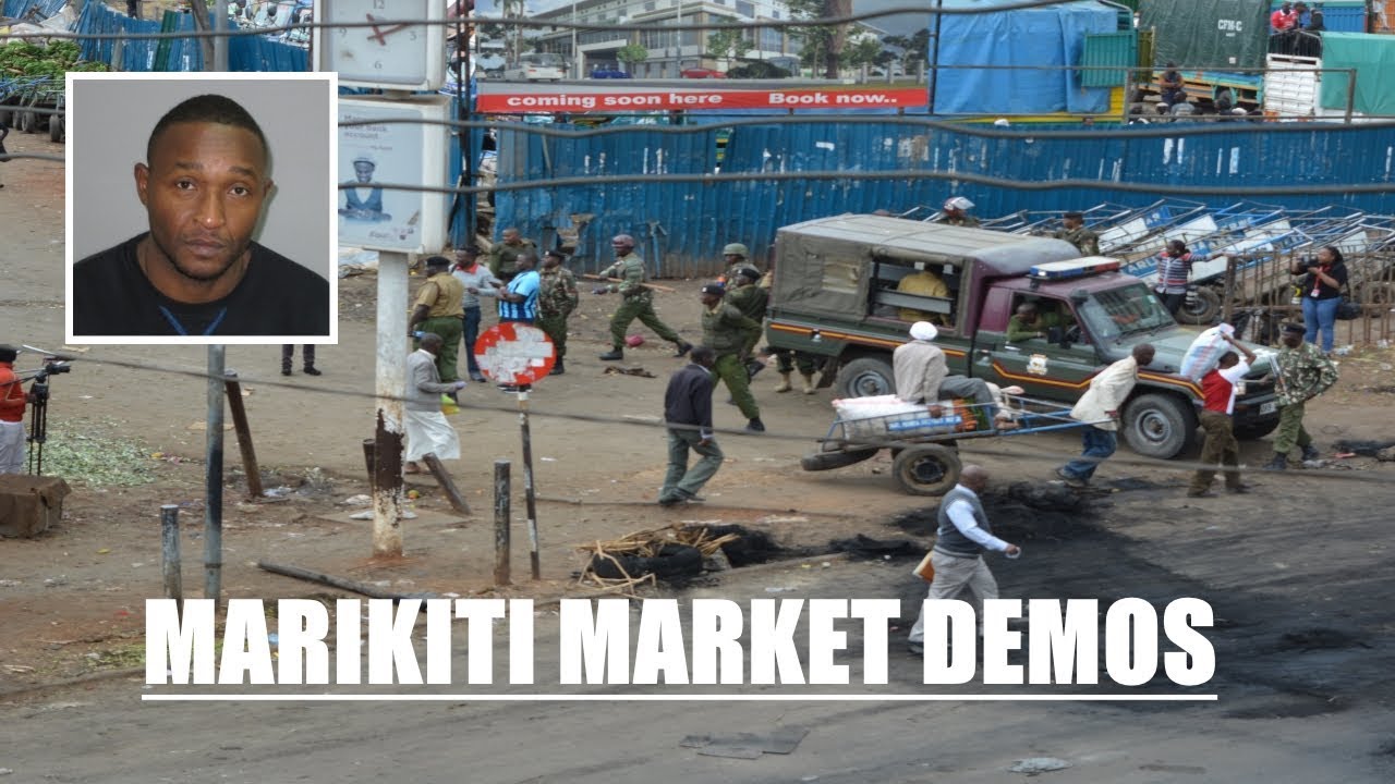 Marikiti Market Demos in Nairobi, Kenya - YouTube