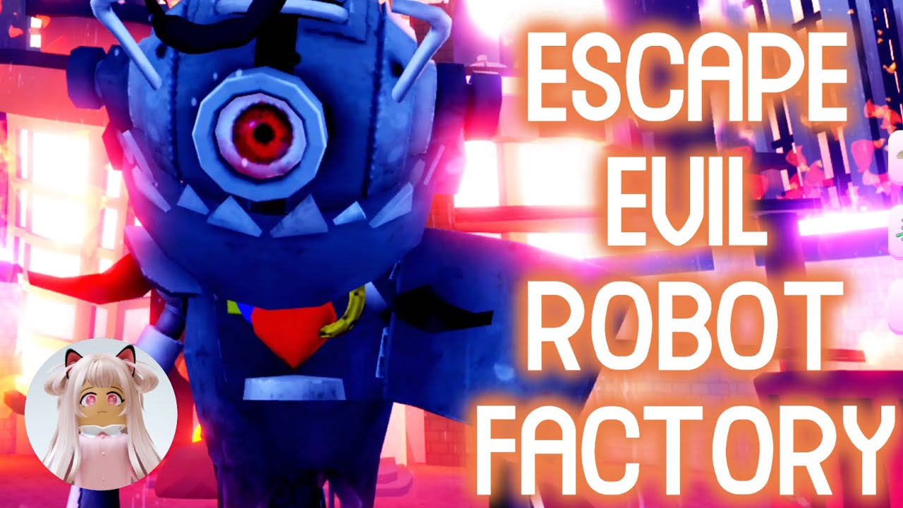 Escape Evil Robot Factory Obby Hard Mode Roblox Gameplay Walkthrough