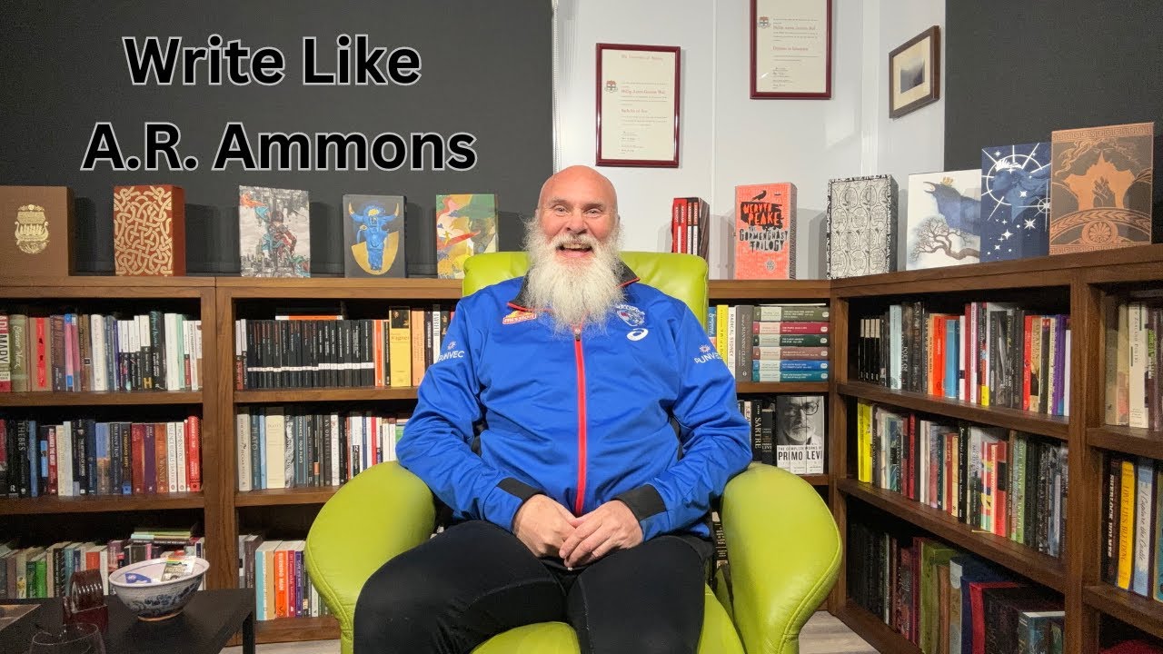 Write Like A.R. Ammons - YouTube