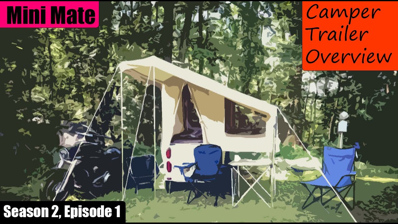 The Kompact Kamp Mini Mate is the Smallest and Lightest Camper Trailer ...