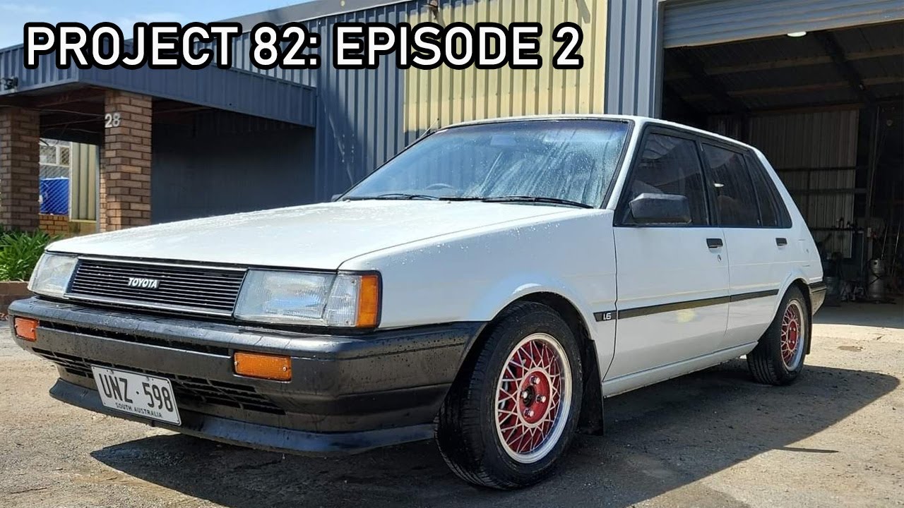 AE82 Project Episode 2: Suspension and Sandblasting - YouTube