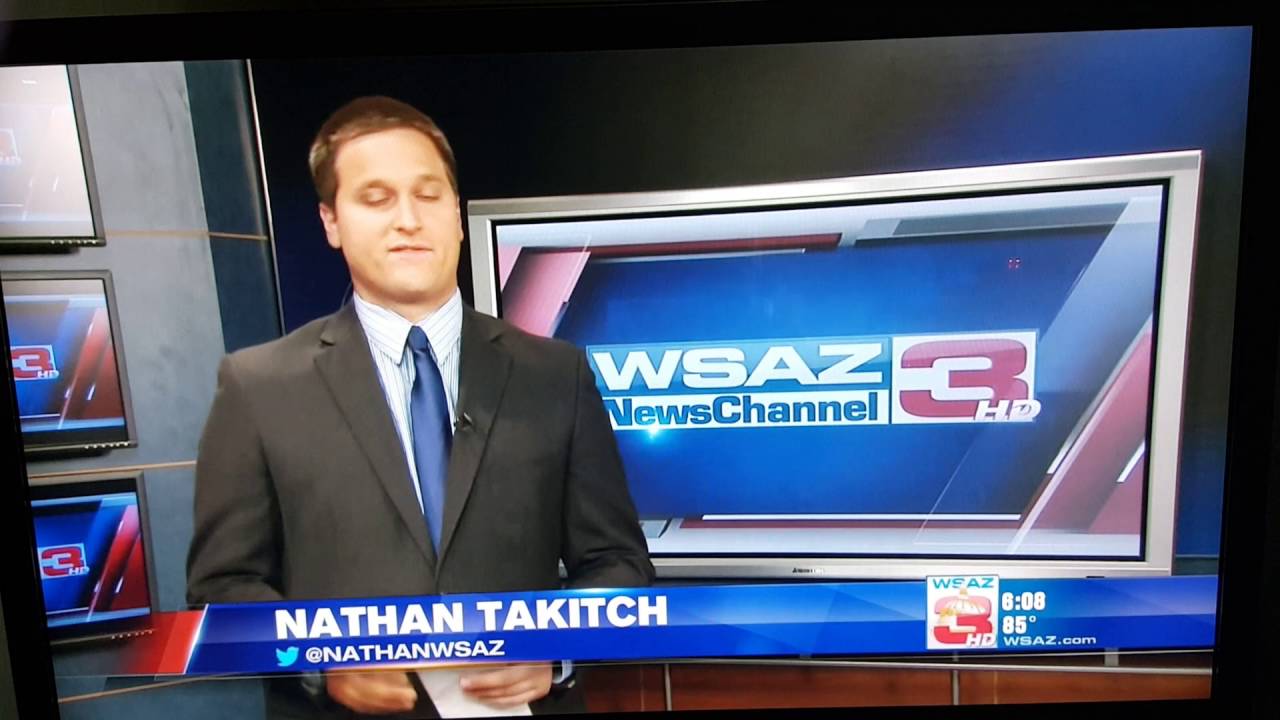 Two shot goes haywire as the camera does a 360 during a WSAZ live ...