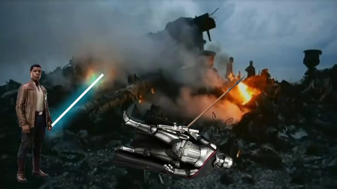 Captain phasma vs Finn MEME - YouTube