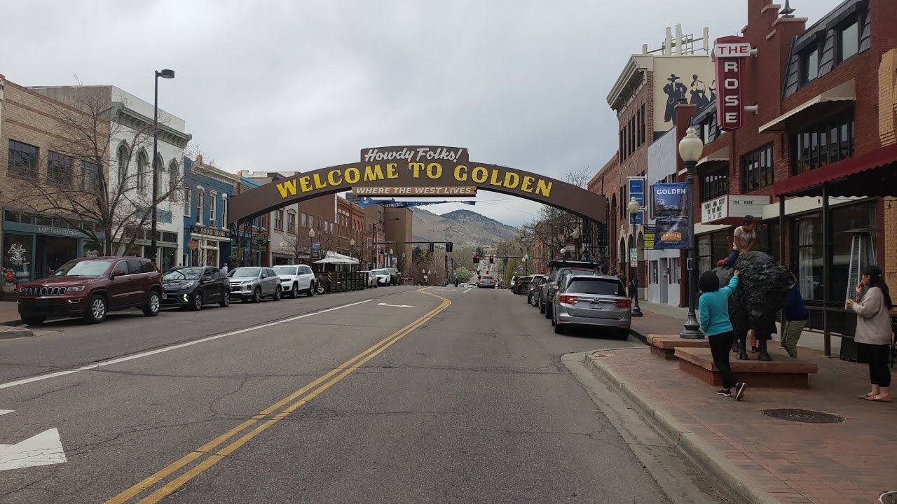 Walk Around Downtown Golden, Colorado - YouTube