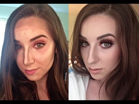 How to Contour Pale Skin Easily! - YouTube
