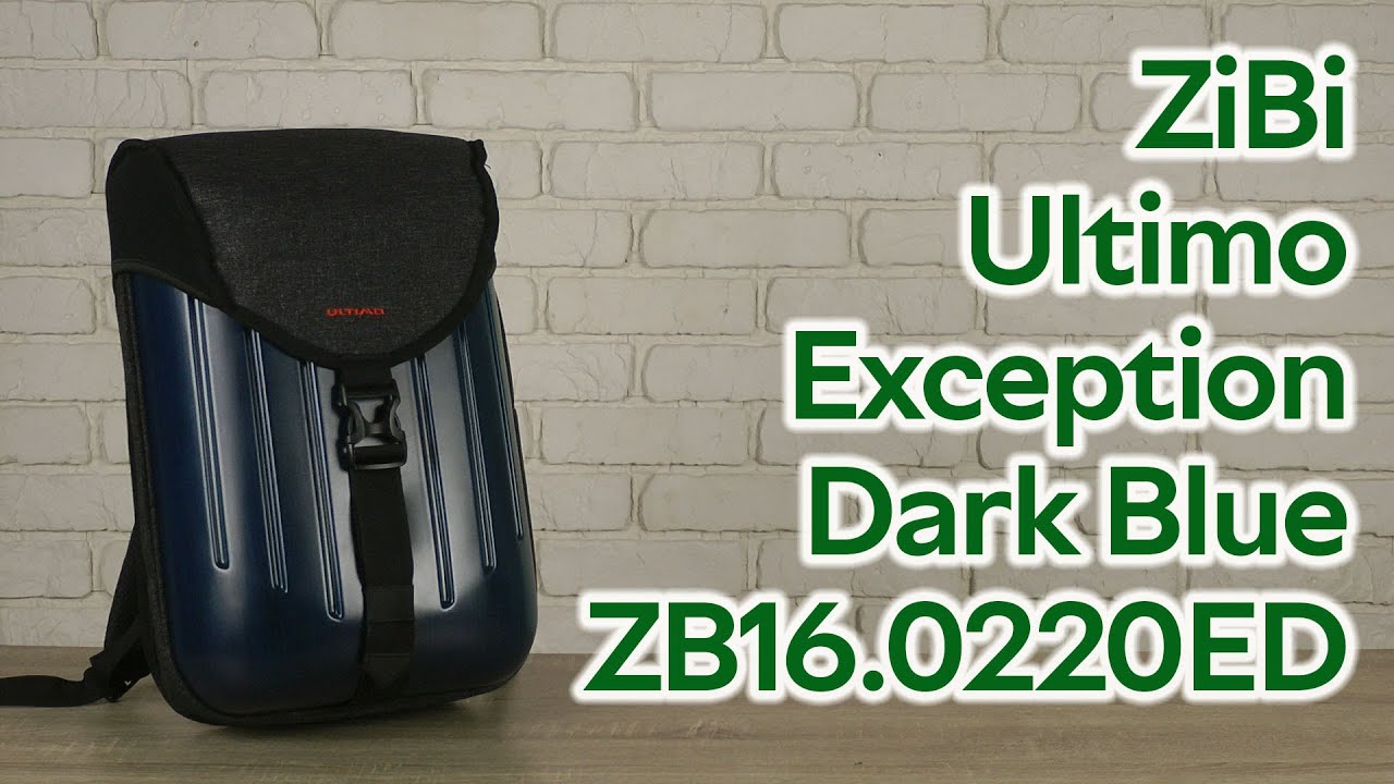 Розпаковка ZiBi Ultimo Exception Dark Blue (ZB16.0220ED) - YouTube