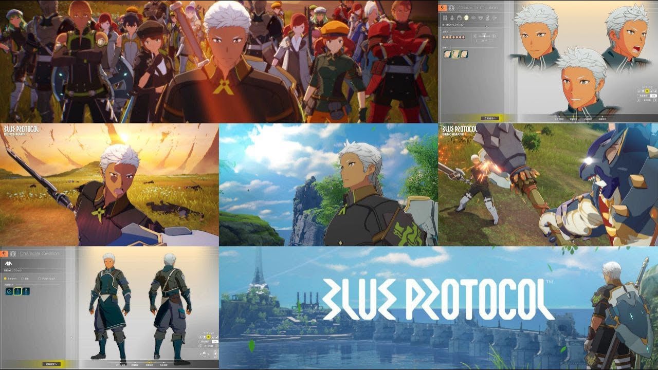 BLUE PROTOCOL CHARACTER CREATION: FATE/STAY NIGHT EMIYA INSPIRED DESIGN ...