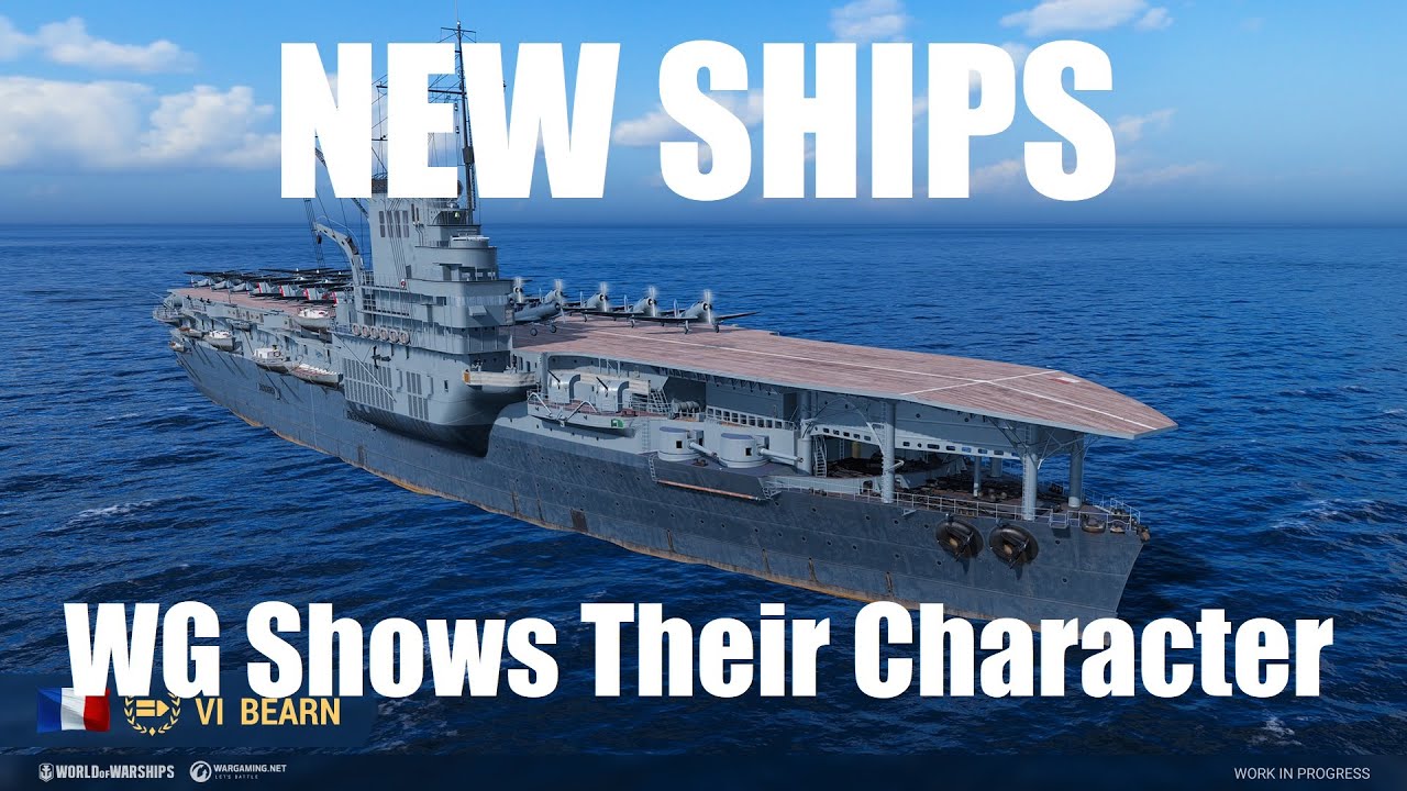WG Shows Their Character & Look At Upcoming Ships - YouTube