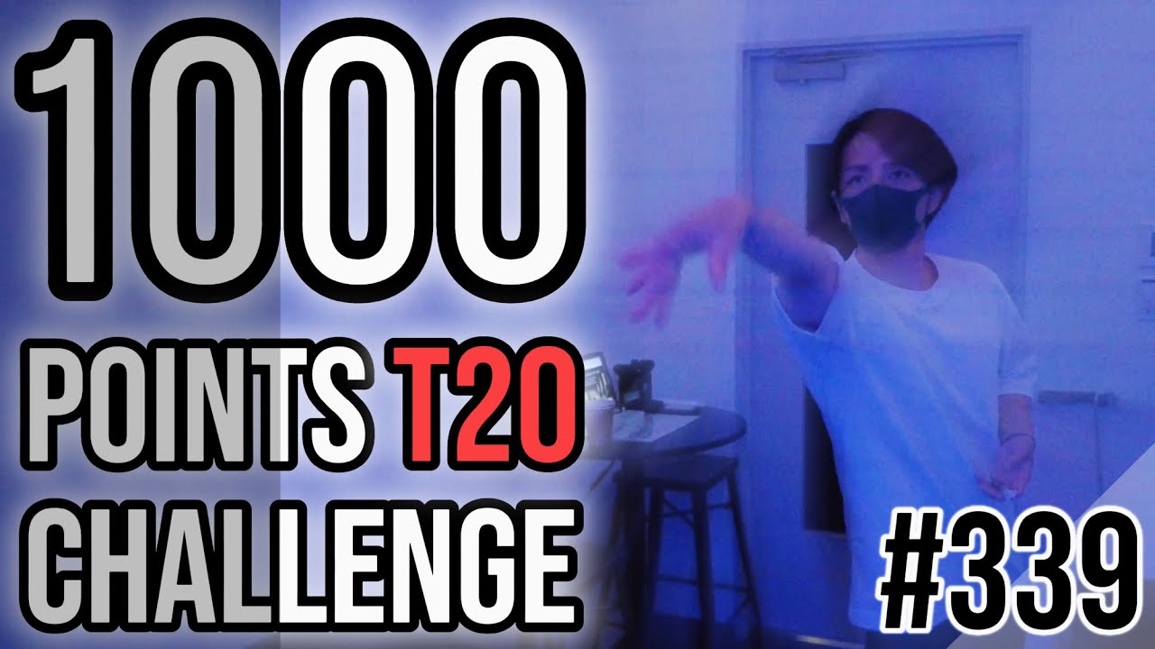 【darts】1000points Challenge "T20" #339 - YouTube