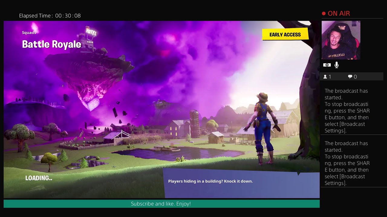 Fortnite battle royalty squad - YouTube