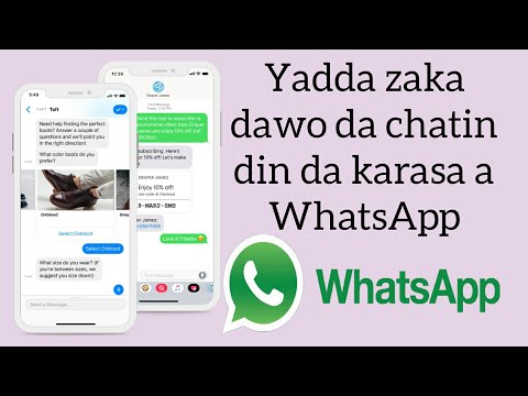 yadda zaka dawo da chat din da ka goge a WhatsApp