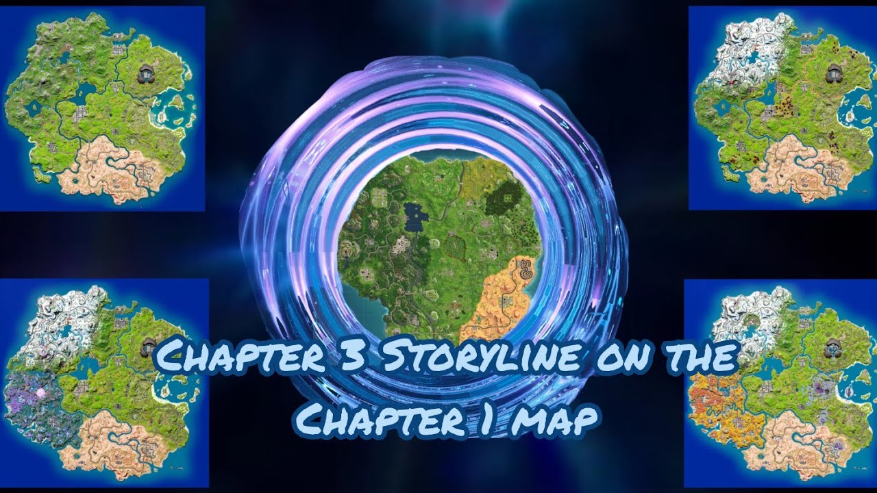Fortnite Chapter 3 Storyline on the Chapter 1 map (with Season 4)| @GG ...