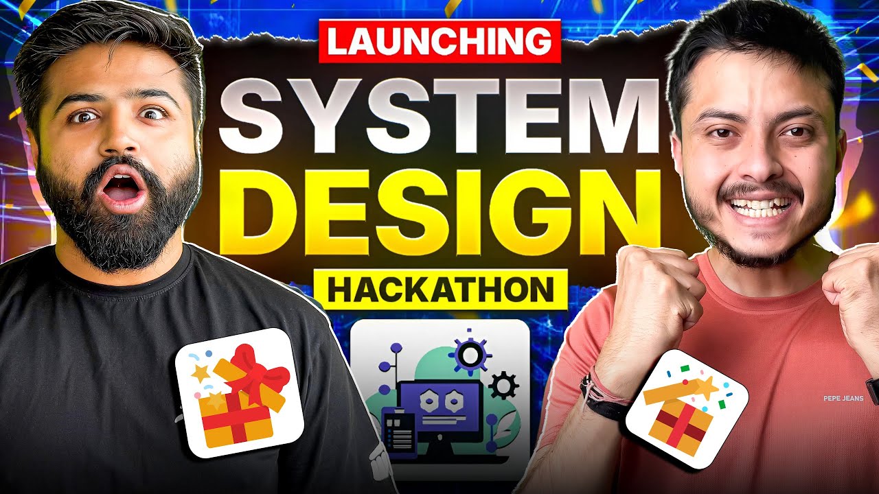 First Hackathon for System Design - YouTube