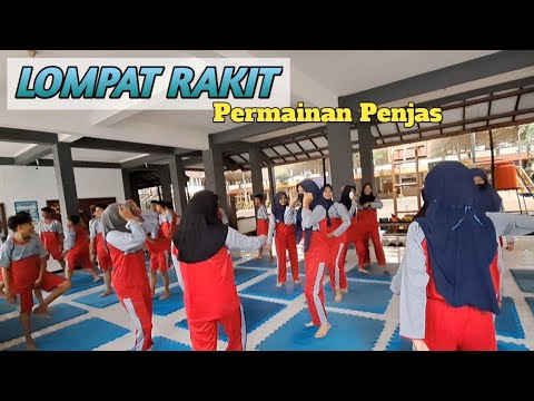 PERMAINAN PENJAS - LOMPAT RAKIT - YouTube