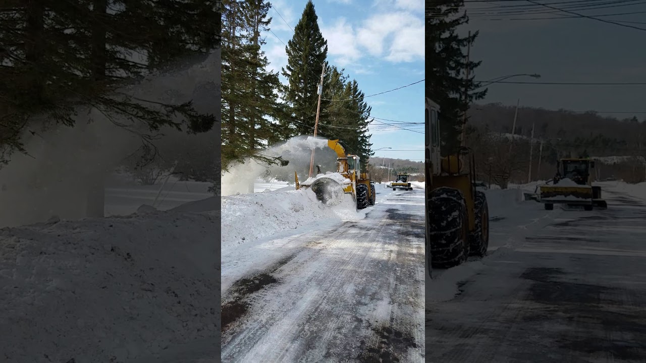Keweenaw Co MI Yooper Snow Removal SnoGo - YouTube