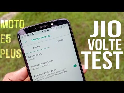 Moto E5 Plus Volte Test,Video Call test,Dual Volte test in Hindi - YouTube