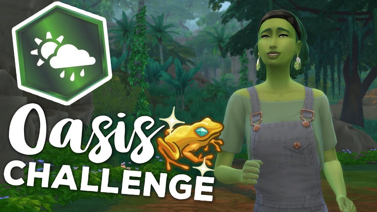 Jungle Plant Collecting Expedition!! 🌷🌞 SIMS 4: SEASONS • OASIS ...