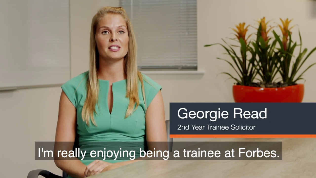 Georgie Read, Second Year Trainee Solicitor - YouTube