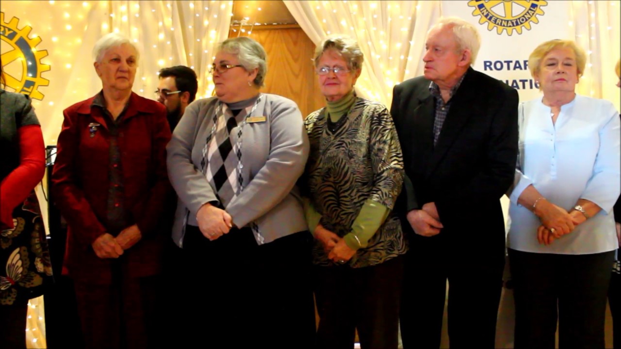 Rotary induction ceremony - YouTube