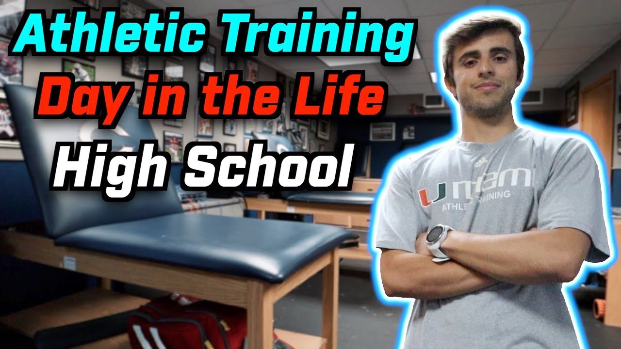 A DAY IN THE LIFE OF AN ATHLETIC TRAINING STUDENT | HIGH SCHOOL ...