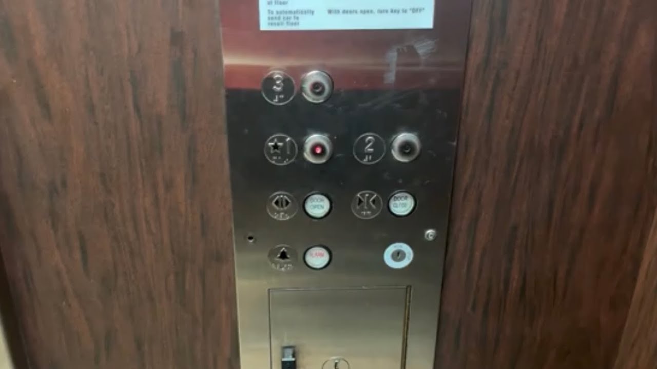 Mowrey Hydraulic Elevator @ The Tahitian Inn-Tampa FL - YouTube