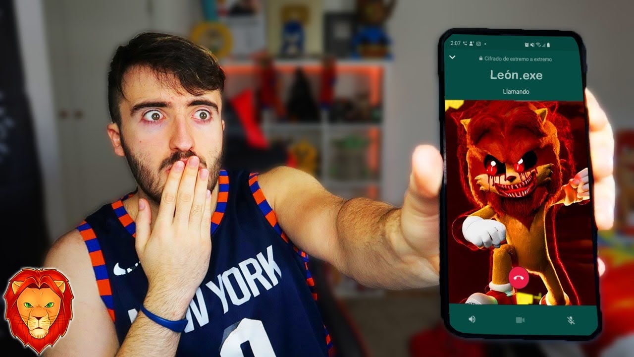 LLAMO A LEON.EXE Y ME CONTESTA 😱😰 | LLAMADA NUMERO MALDITO DE LEON.EXE ...