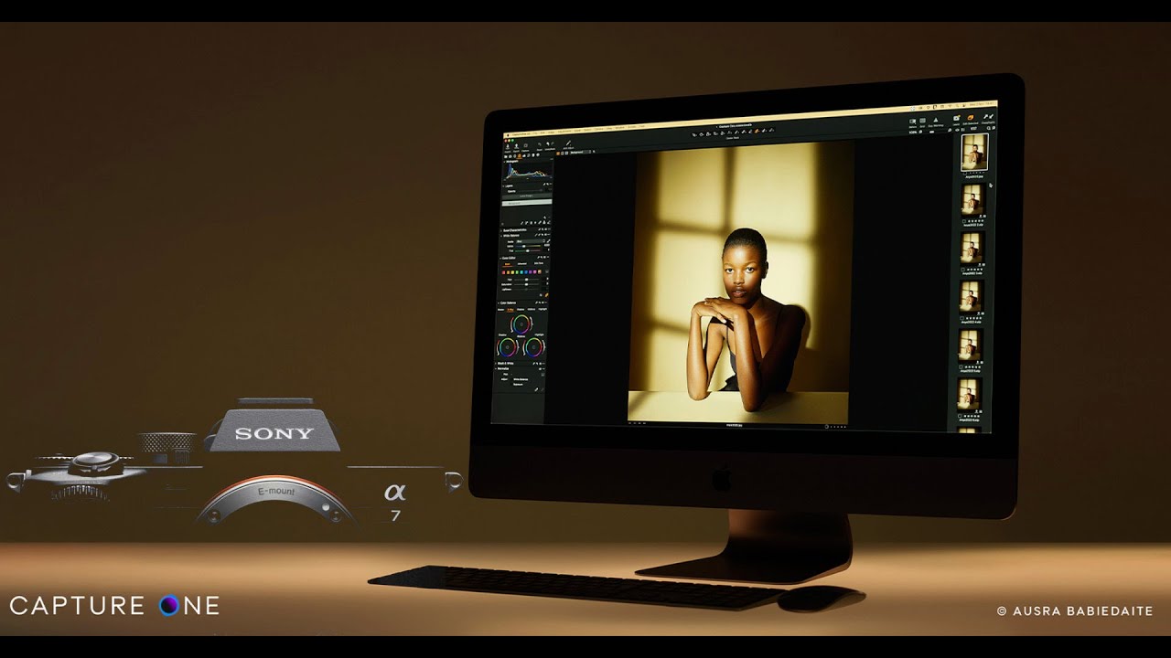 Introducere in Capture One 22 Pro - Editare RAW din Sony A7 IV ( I ...