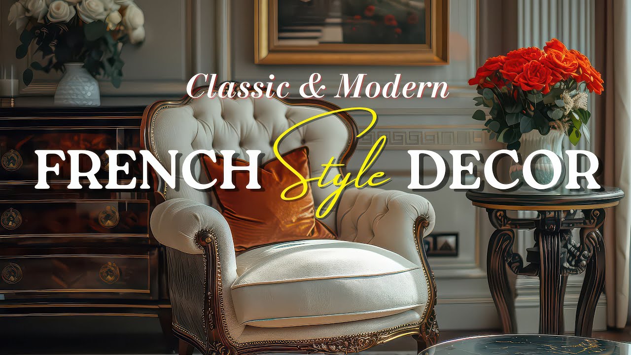 Modern French Decor Interior Inspiration : Classic Meets Contemporary ...